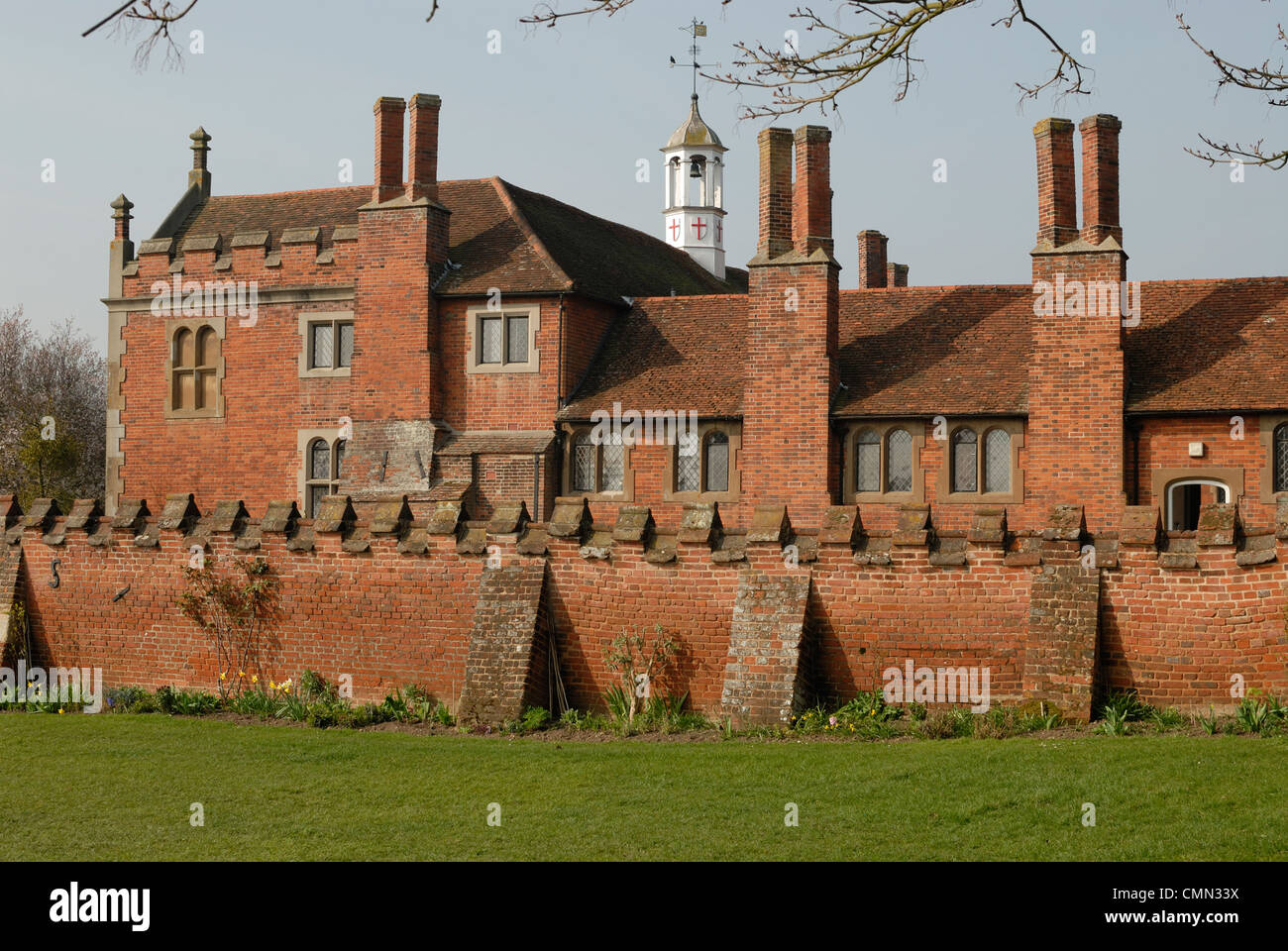The Holy Trinity Hospital in Long Melford, Suffolk, England Stock Photo ...