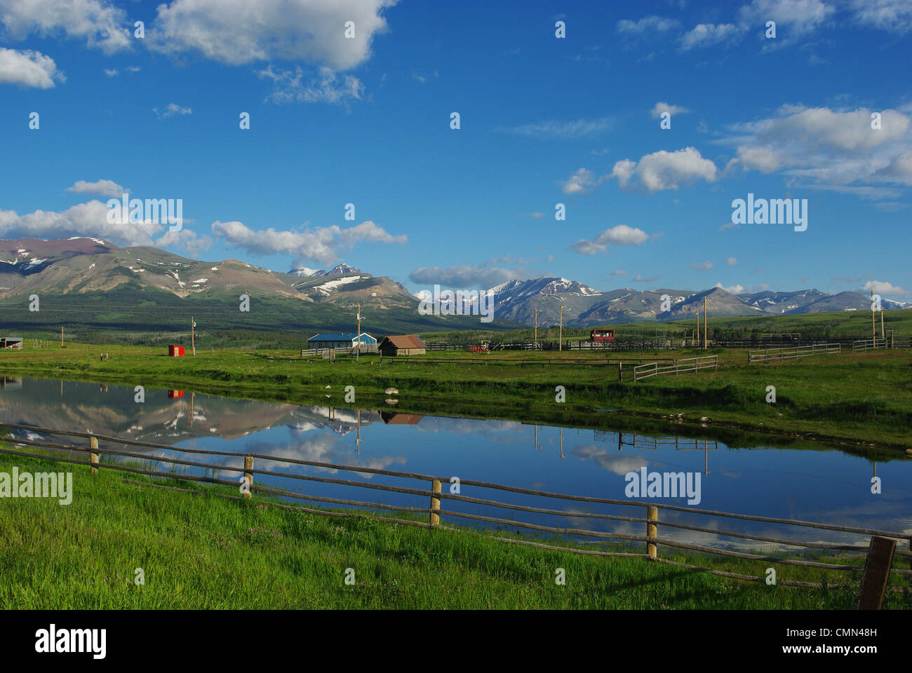 Montana mountain ranch hi-res stock photography and images - Alamy