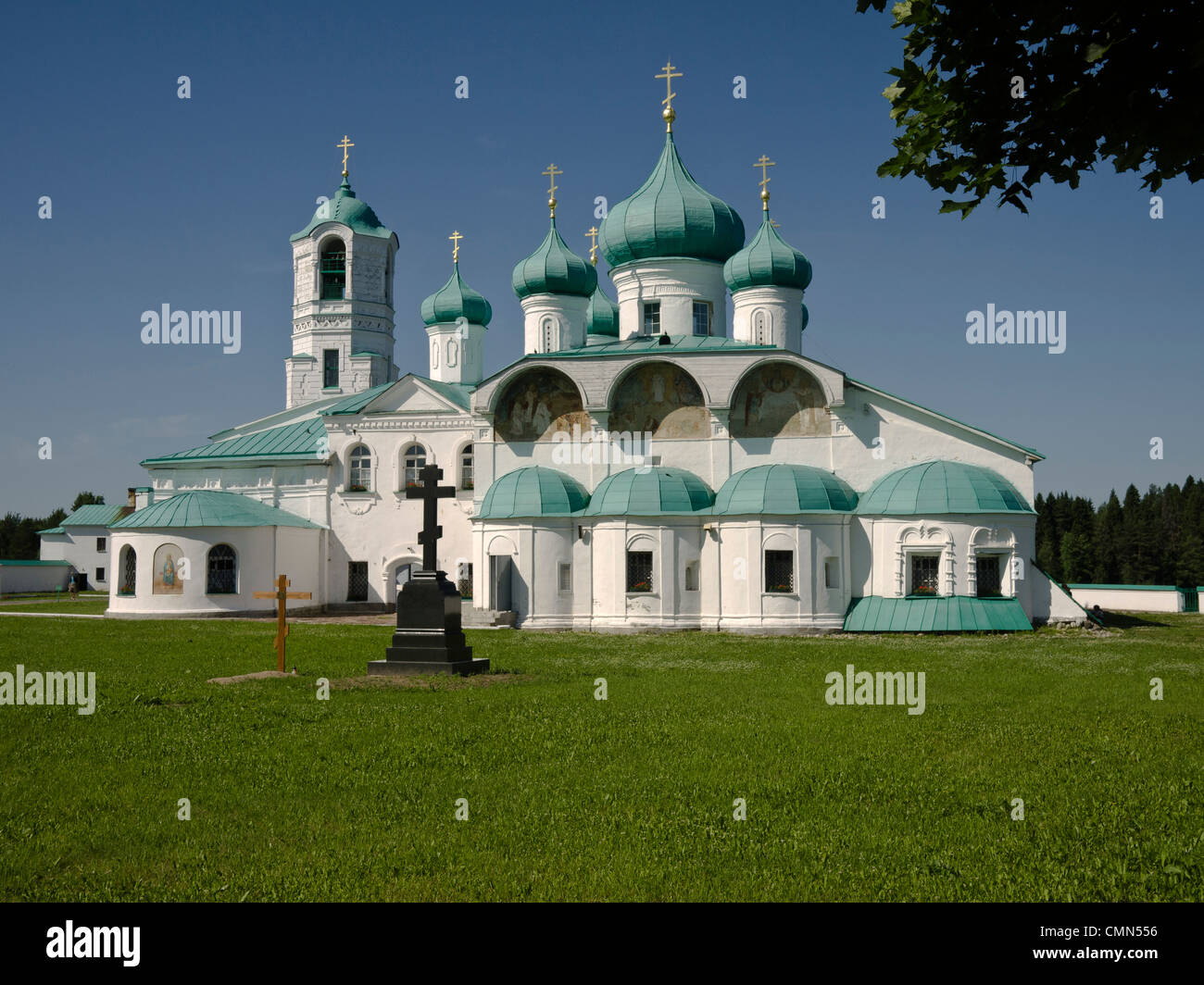 Holy Trinity Monastery of Svirsky the Transfiguration Cathedral Stock ...