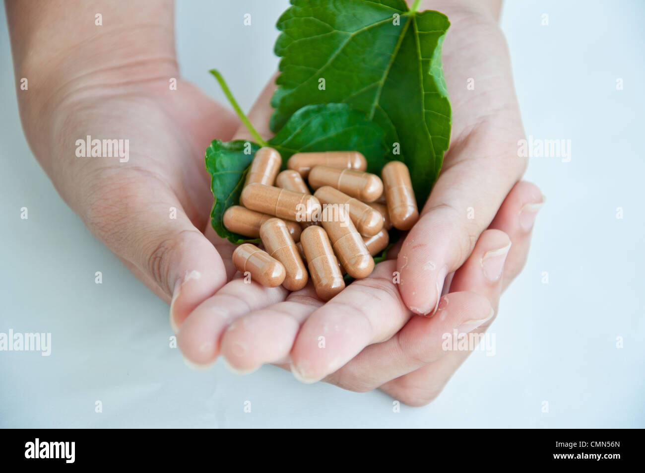 alternative medicine for good health and good life Stock Photo - Alamy