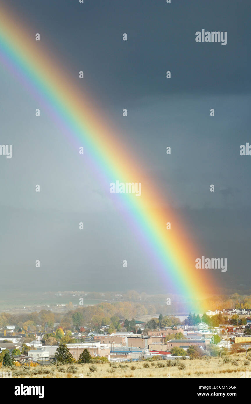USA, Salmon, Idaho, Rainbow Stock Photo - Alamy