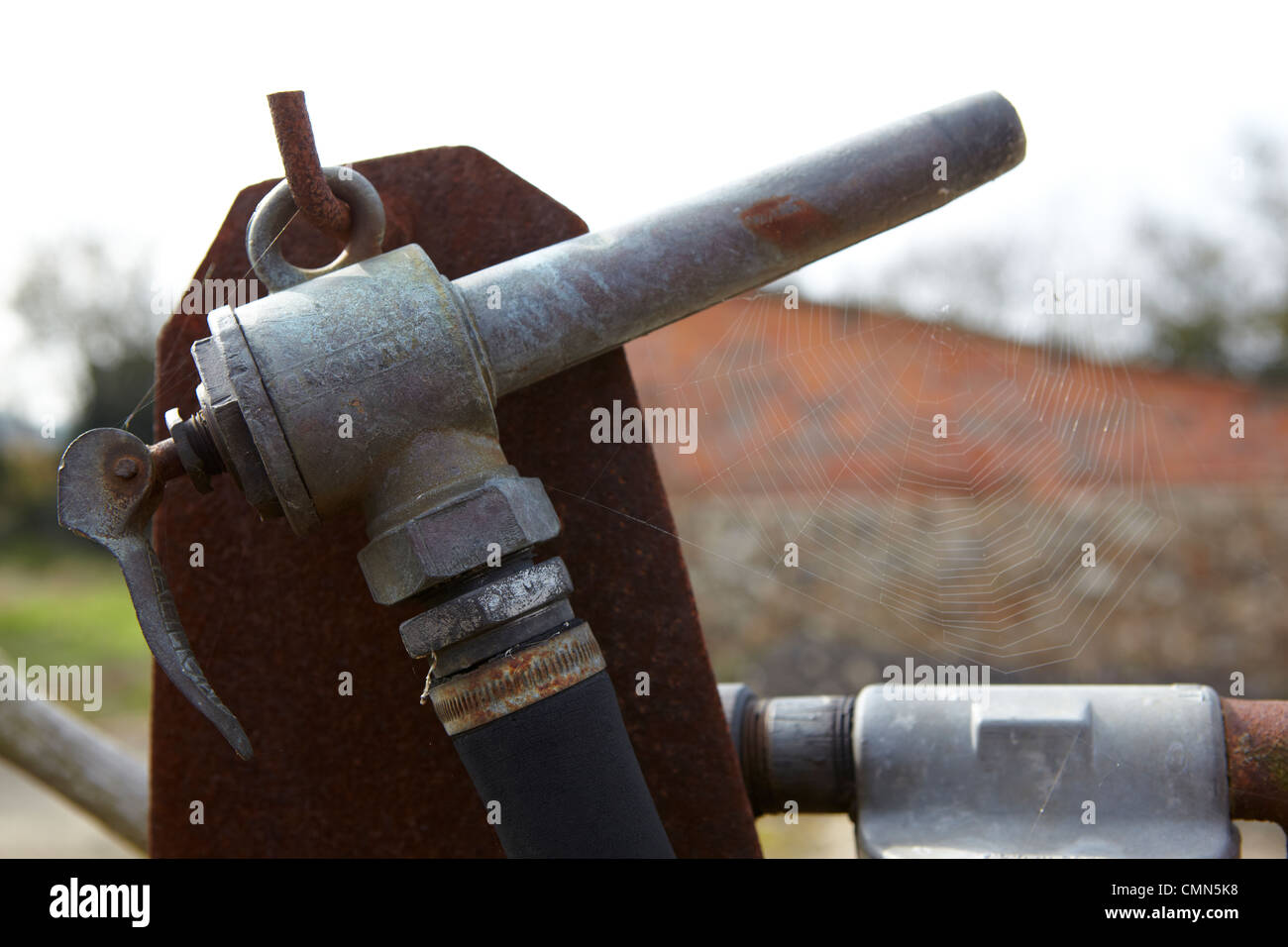 Old diesel pump rust hi-res stock photography and images - Alamy
