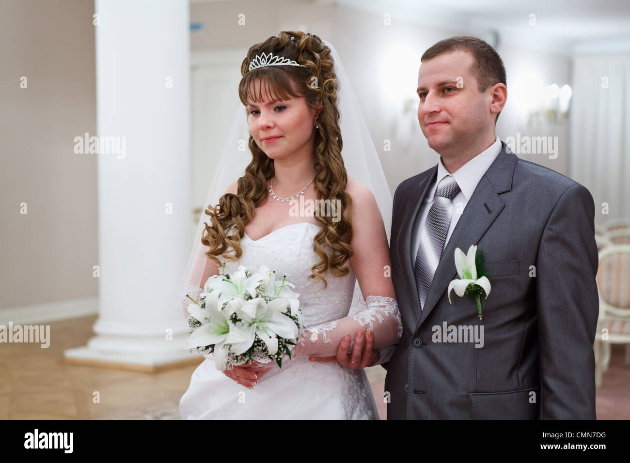 Russian bride groom standing hi-res stock photography and images - Alamy