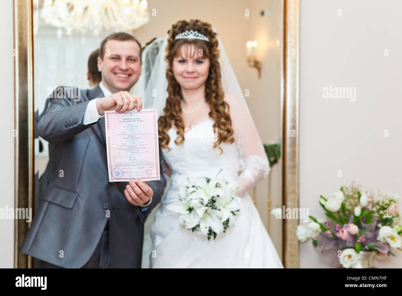 Russian Marriage Certificate