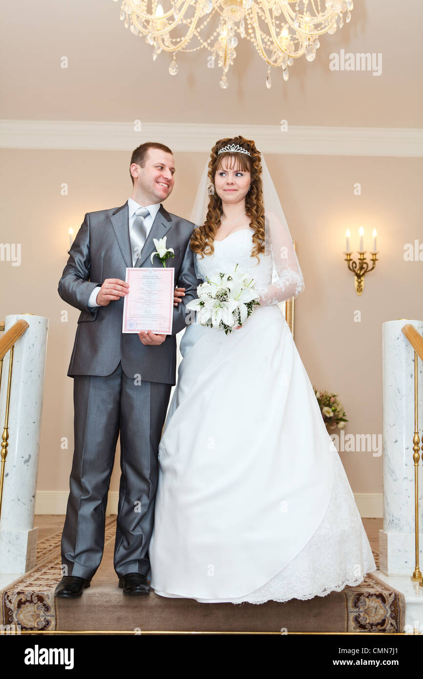 Russian Marriage License