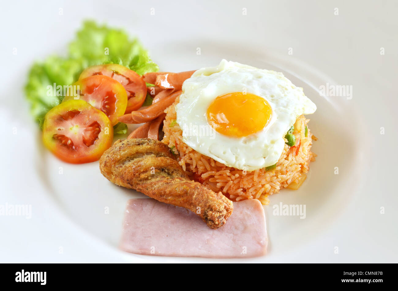 American breakfast set hi-res stock photography and images - Alamy