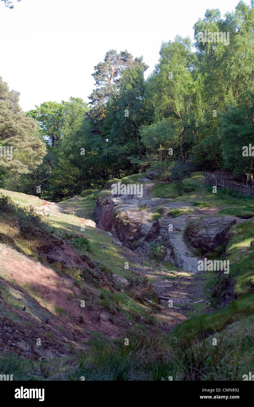 The Engine Vein Mine worked since The Bronze Age Alderley Edge Cheshire ...