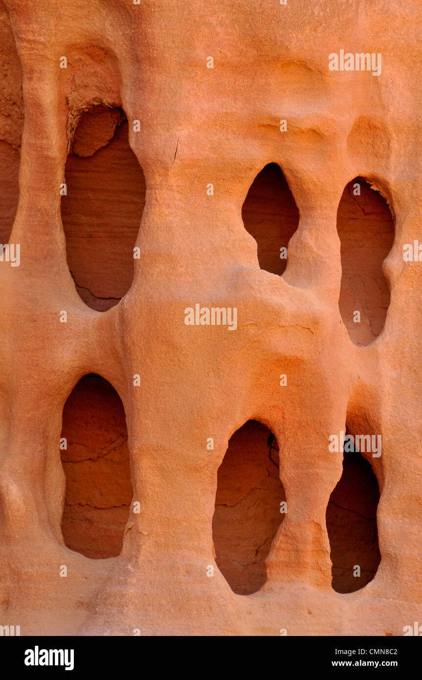 Sandstone rock in Wadi Rum, Jordan Stock Photo - Alamy