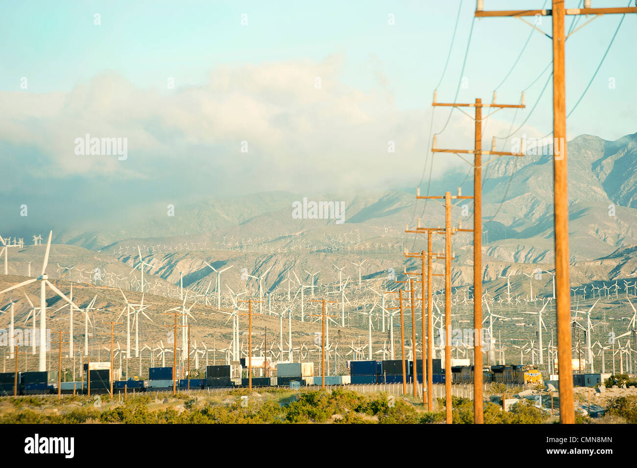 Pole in desert hi-res stock photography and images - Alamy