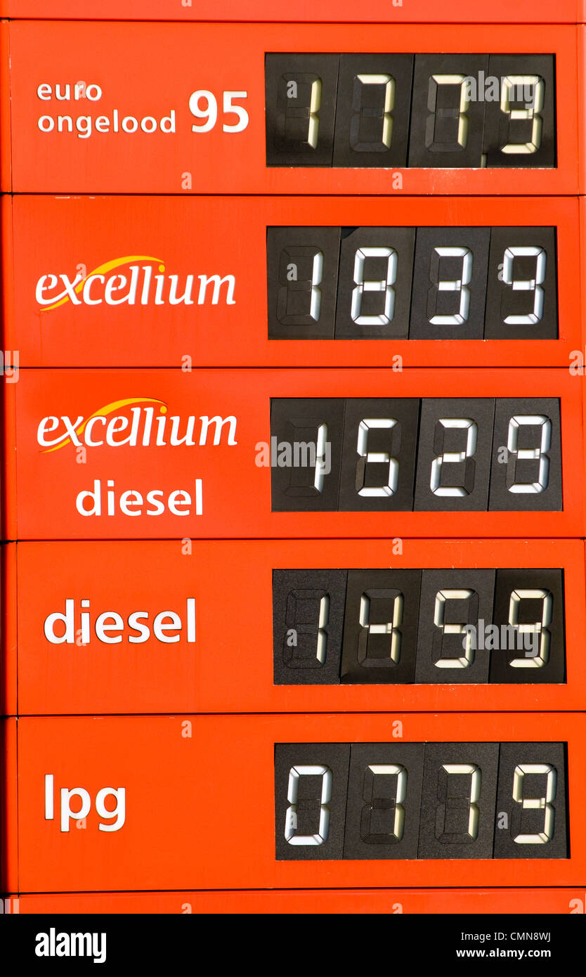 Petrol station detail hi-res stock photography and images - Alamy