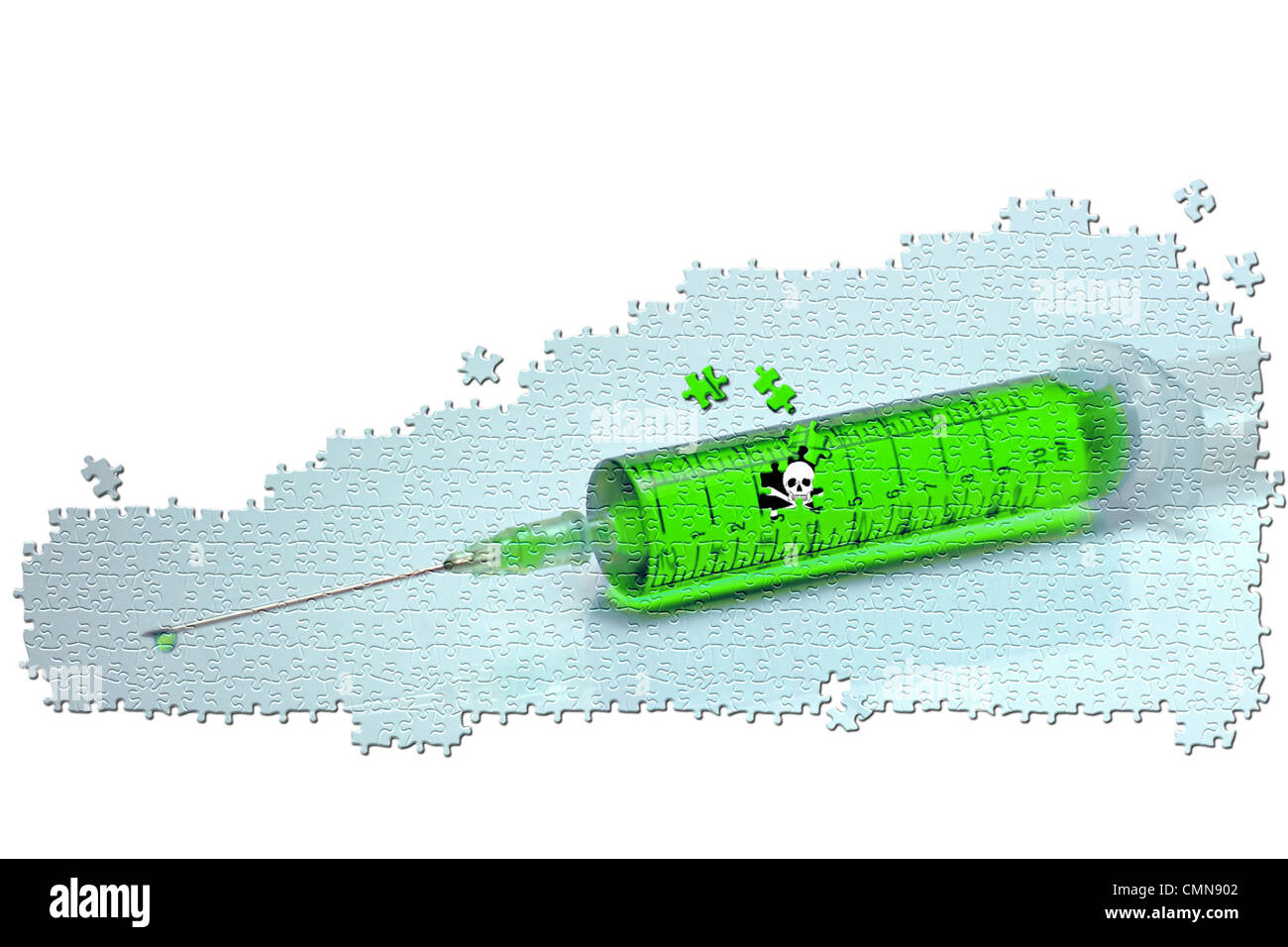 Clear hypodermic syringe isolated hi-res stock photography and images ...