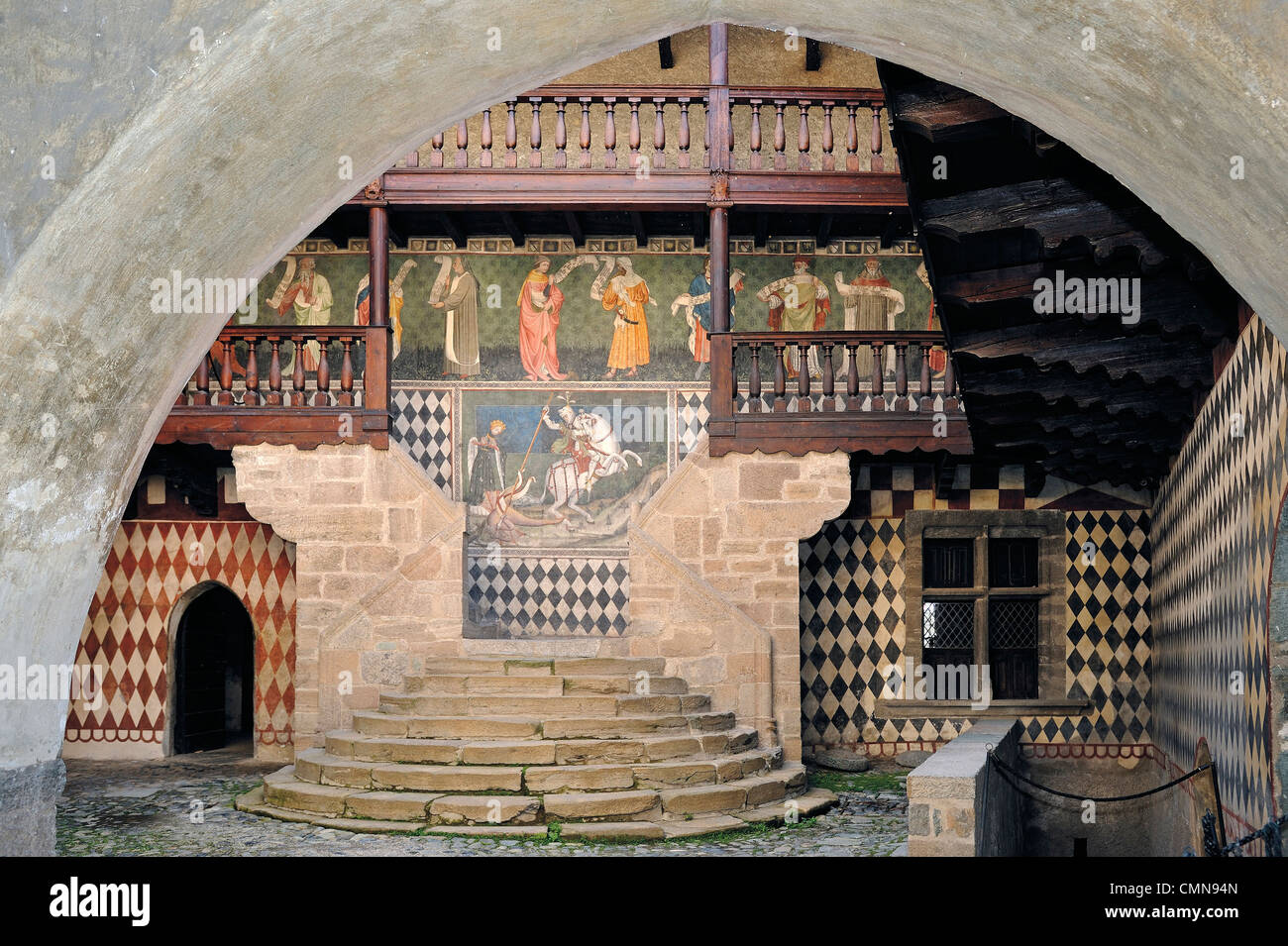 Fenis castle hi-res stock photography and images - Alamy