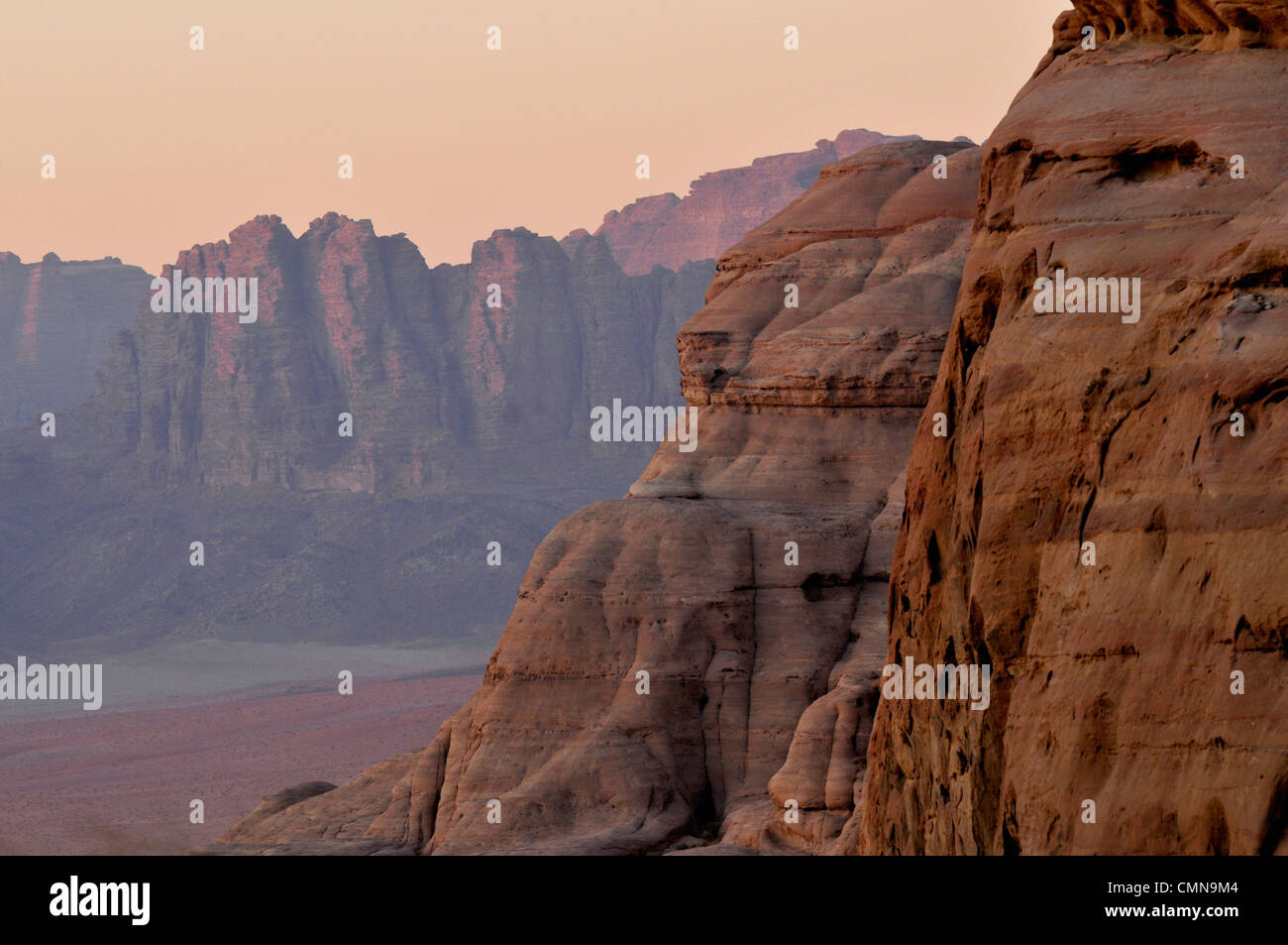 Wadi Rum desert scenery, Jordan Stock Photo - Alamy