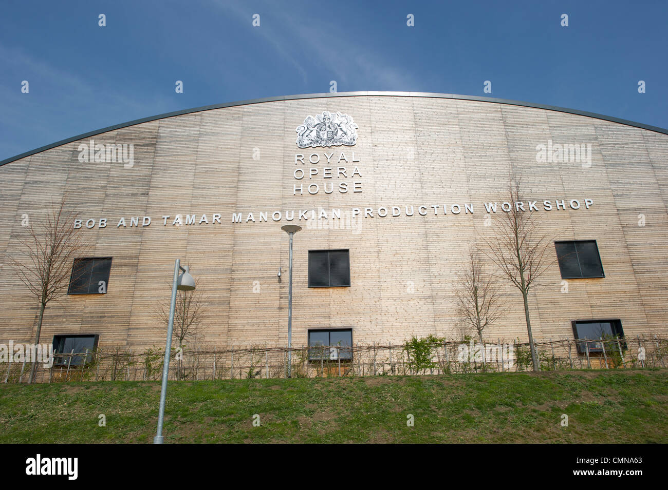 The Royal Opera House site Purfleet, Essex where the sets and scenery ...