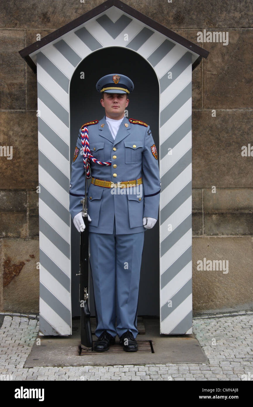 Main gate prague castle hi-res stock photography and images - Alamy