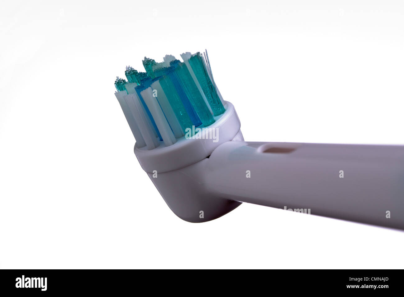 Head of an electric toothbrush against white background Stock Photo - Alamy