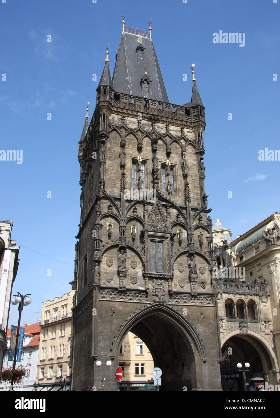 Powder Tower, Prague Stock Photo - Alamy