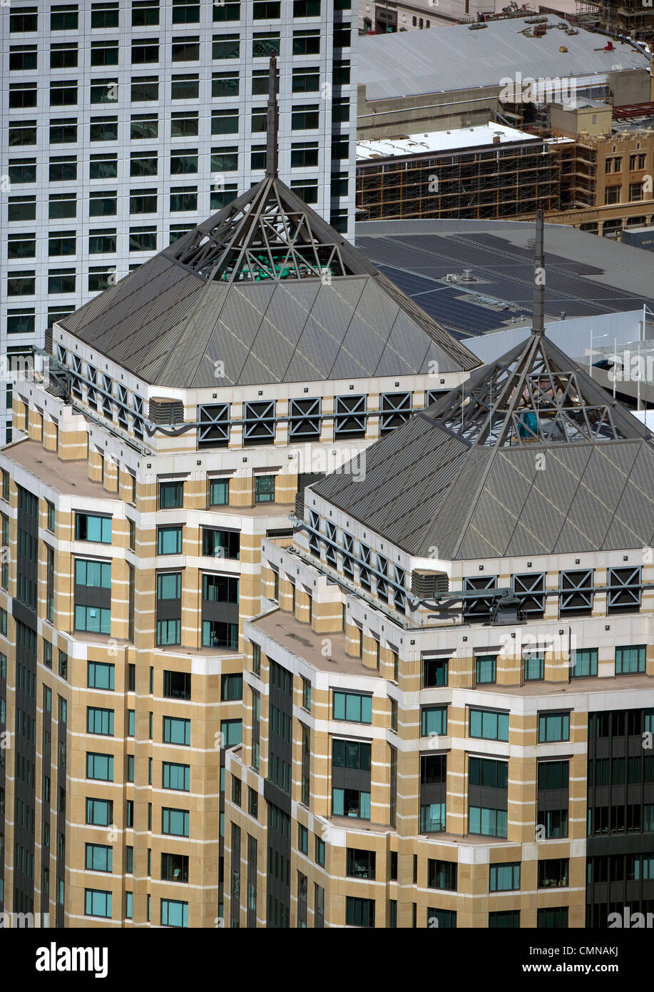 aerial photograph Federal towers Oakland, California Stock Photo - Alamy