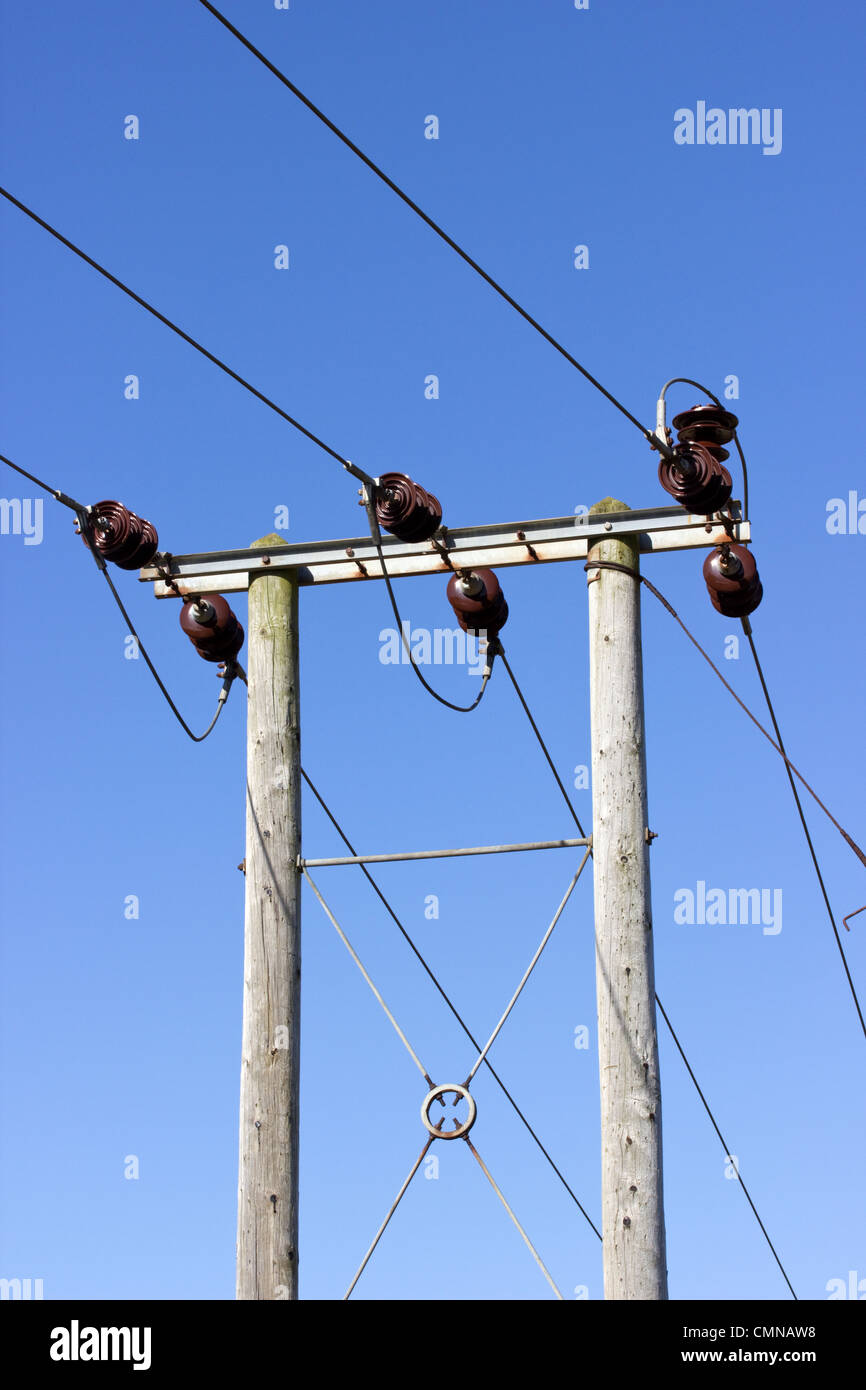 Overhead cables uk hi-res stock photography and images - Alamy
