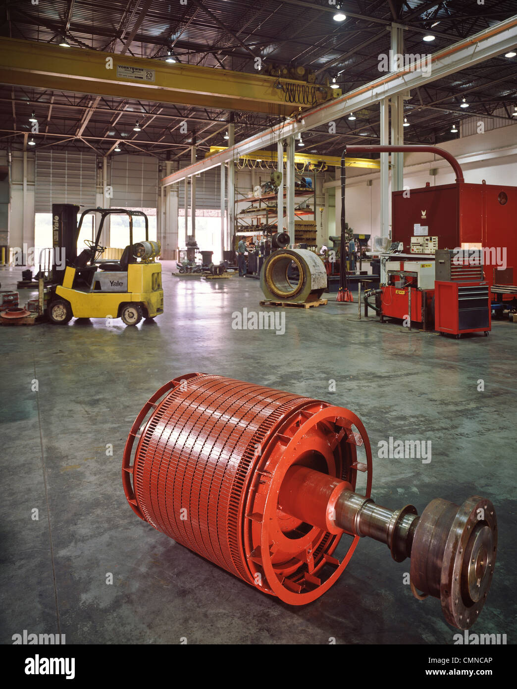 Large industrial motor Stock Photo - Alamy