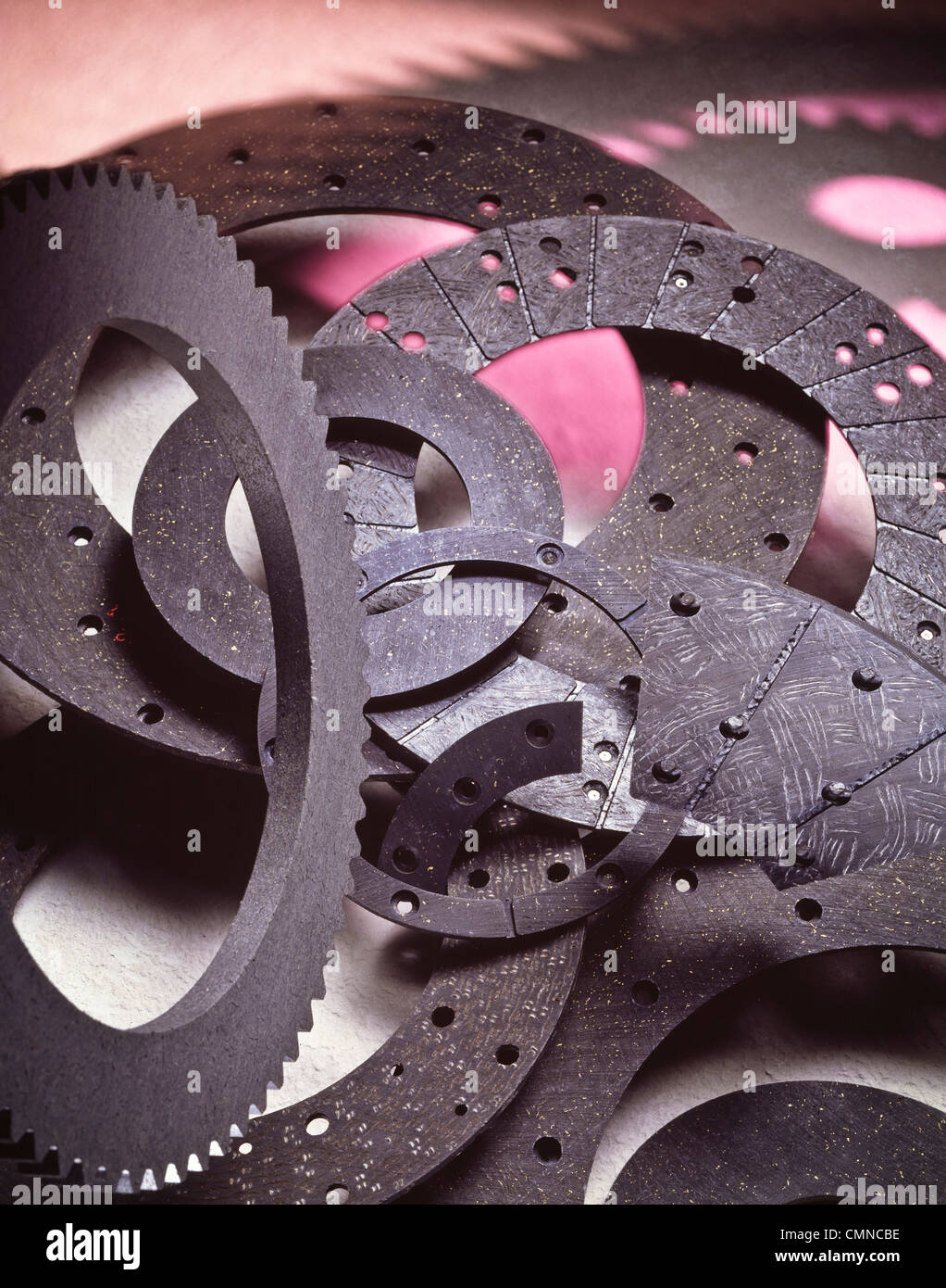 Asbestos coated auto parts Stock Photo - Alamy