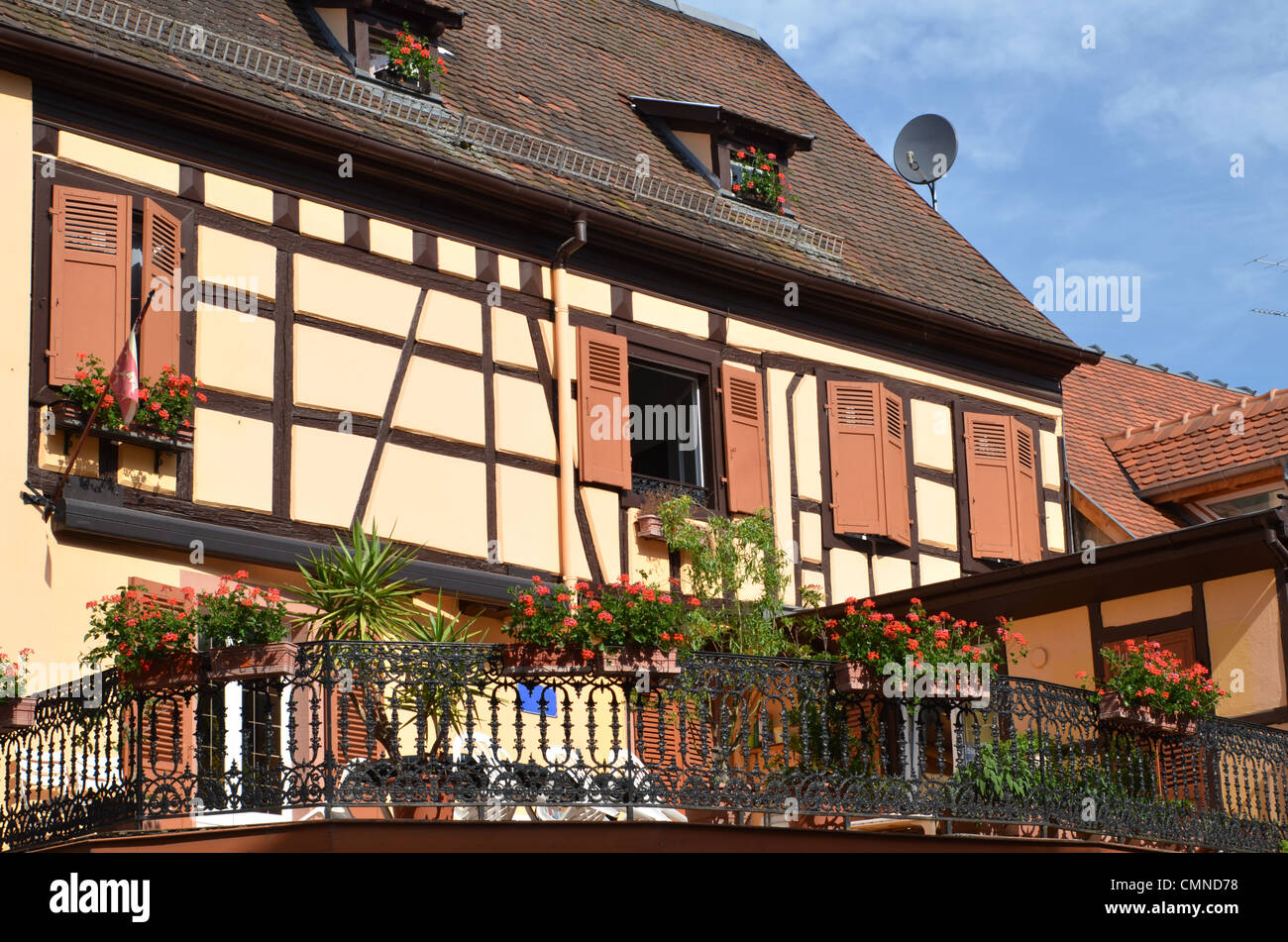 Alsace traditional architecture hi-res stock photography and images - Alamy