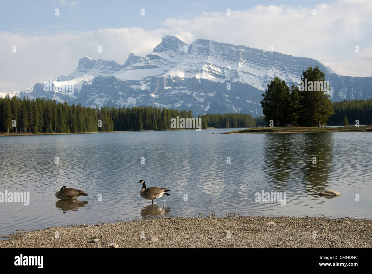 Two Jack Lake, Banff, Alberta, Canada Stock Photo - Alamy