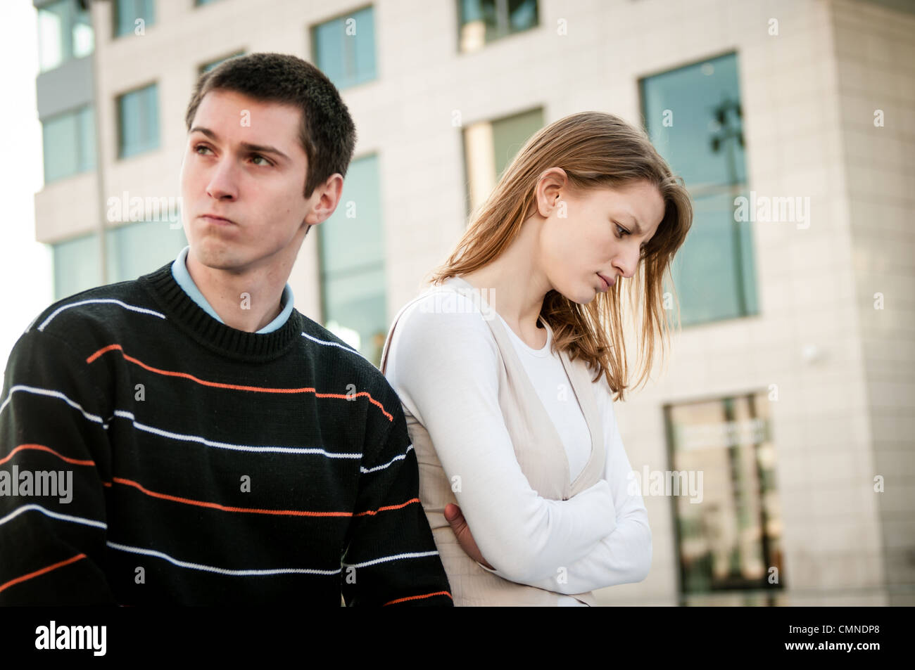 Two teen angry expression hi-res stock photography and images - Alamy