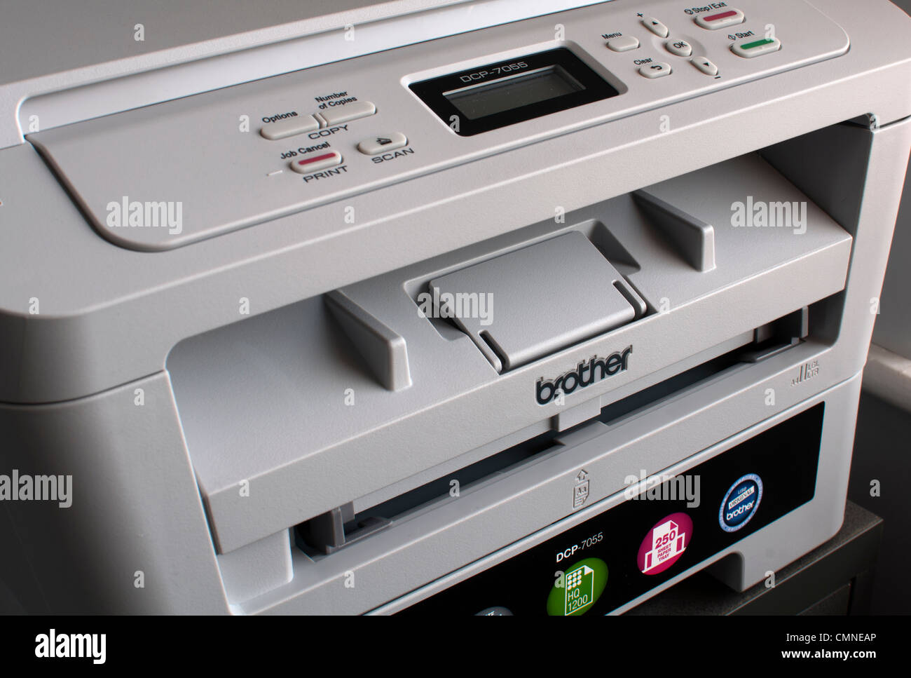 Brother laser mono printer copier Stock Photo - Alamy