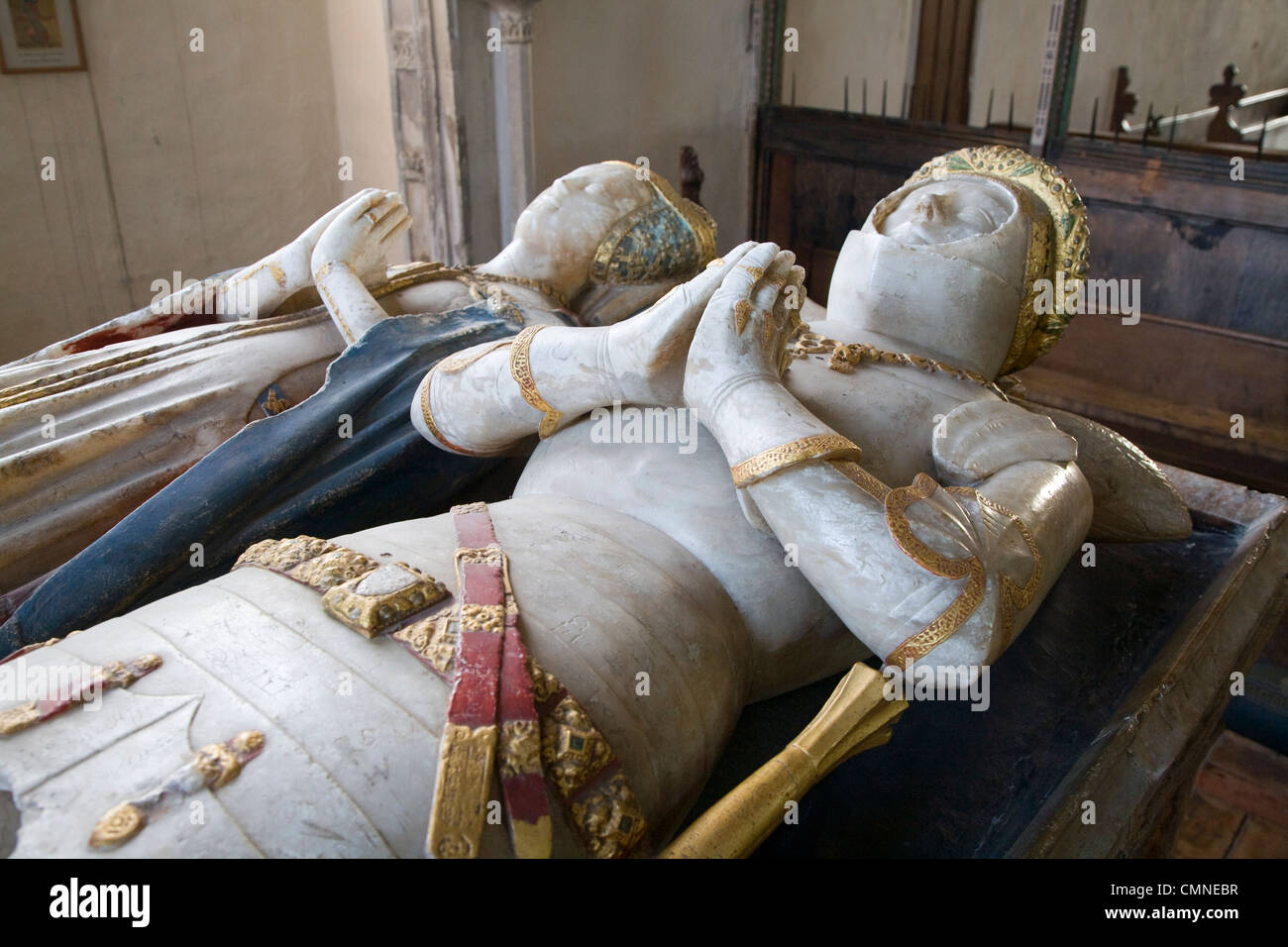 Fifteenth century tombs of the Bardolph family, Dennington church ...