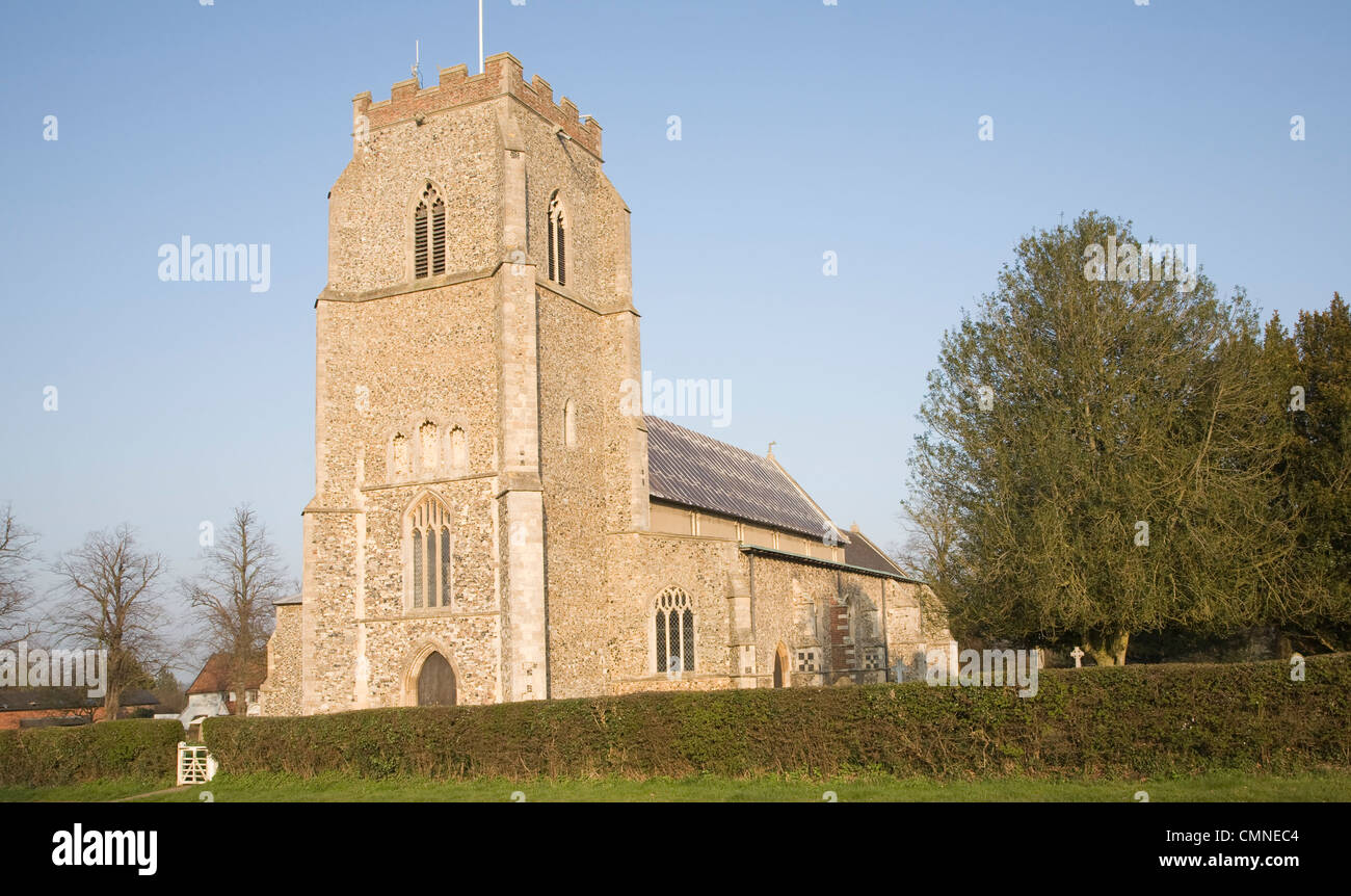 Parish church Saint Mary, Dennington, Suffolk, England Stock Photo - Alamy
