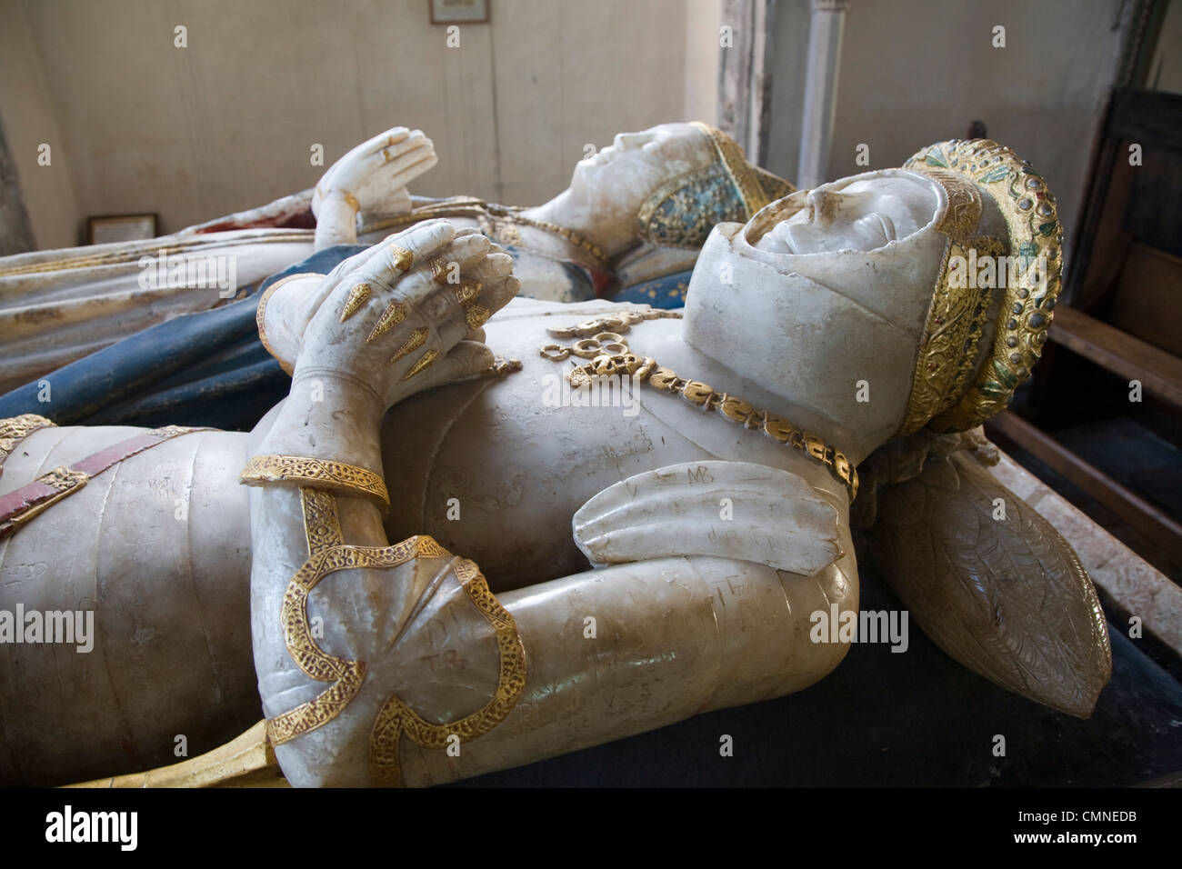 Fifteenth century tombs of the Bardolph family, Dennington church ...