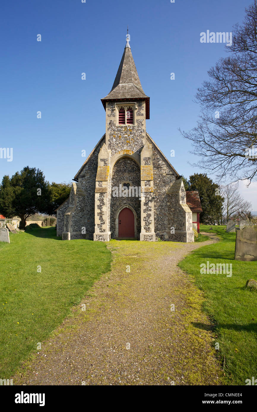 St Peters church Oare near Faversham in Kent Stock Photo - Alamy