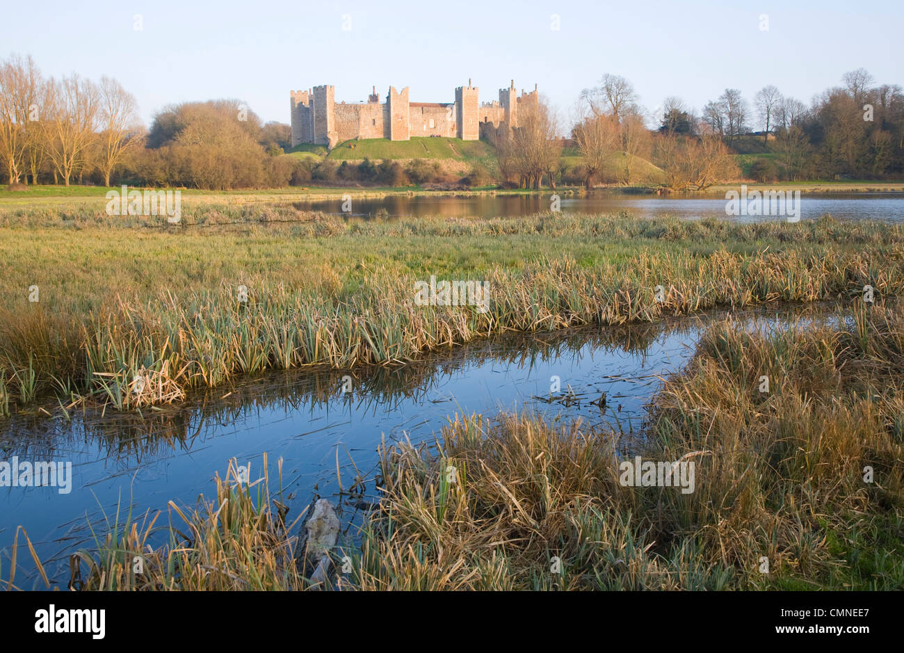 Framlingham Castle and the Mere, Suffolk, England Stock Photo - Alamy