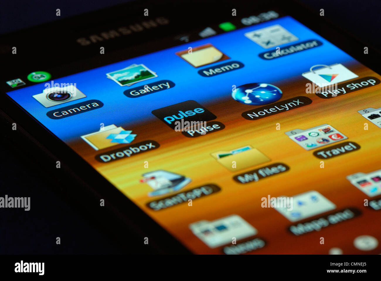 Mobile phone apps on an Android smartphone Stock Photo - Alamy