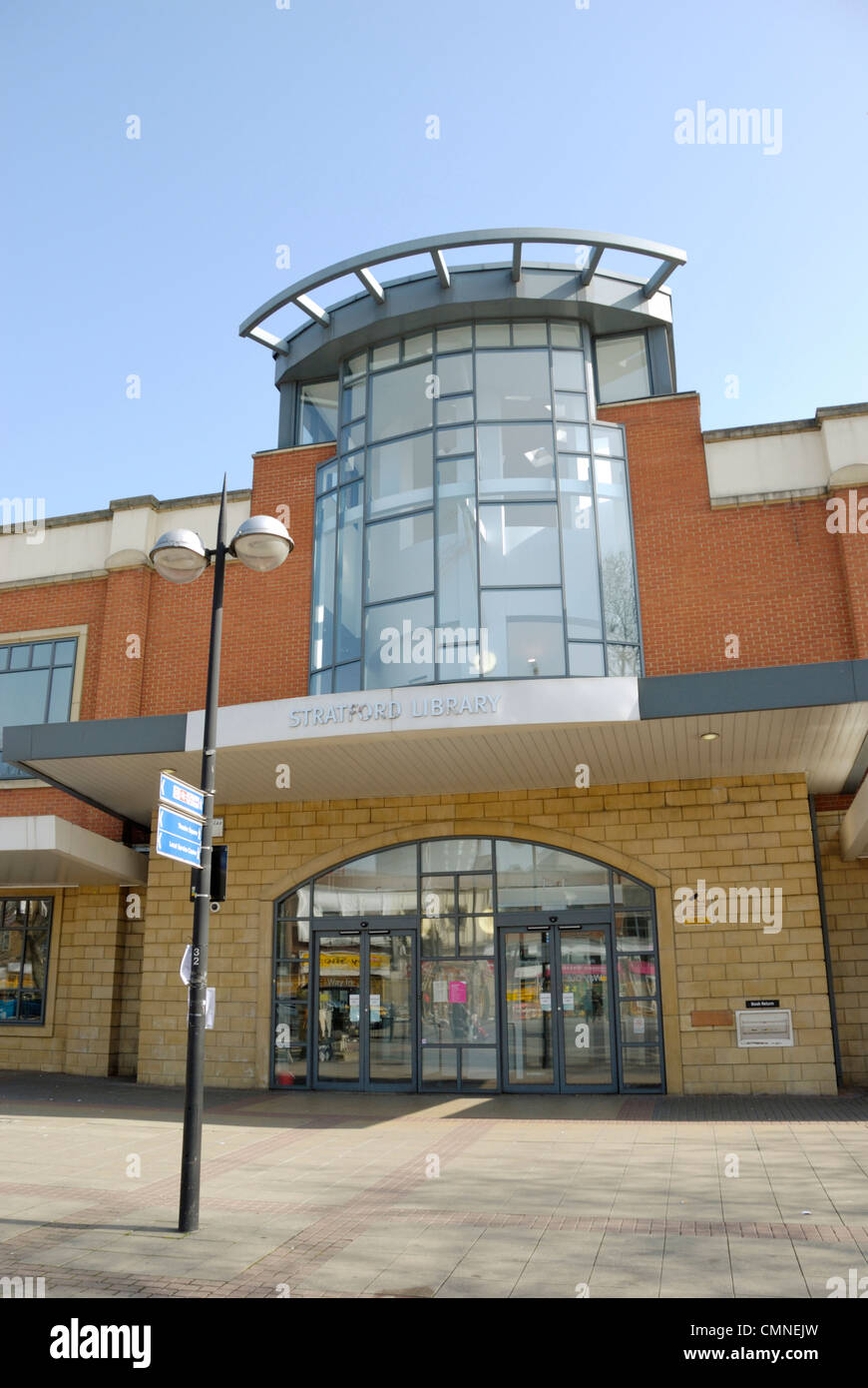 Stratford Library, London, England Stock Photo - Alamy