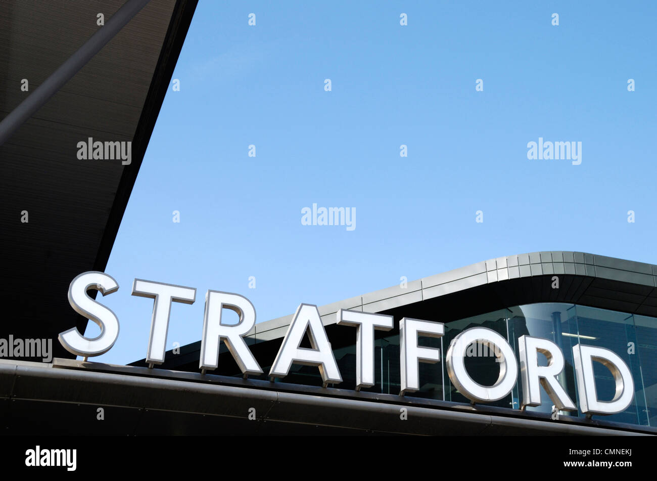 New buildings blue sky stratford hi-res stock photography and images ...