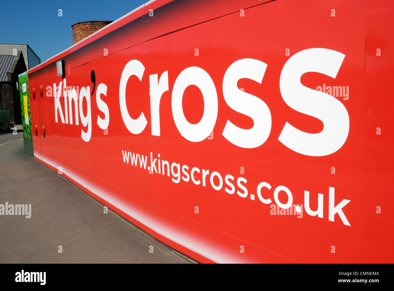 ' King’s Cross ' development site sign, London, UK Stock Photo - Alamy