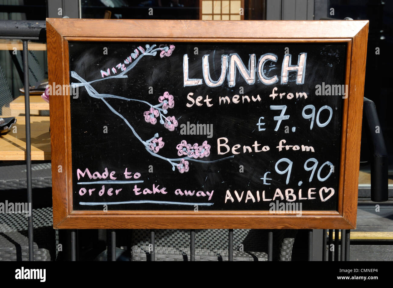 Set menu hi-res stock photography and images - Alamy