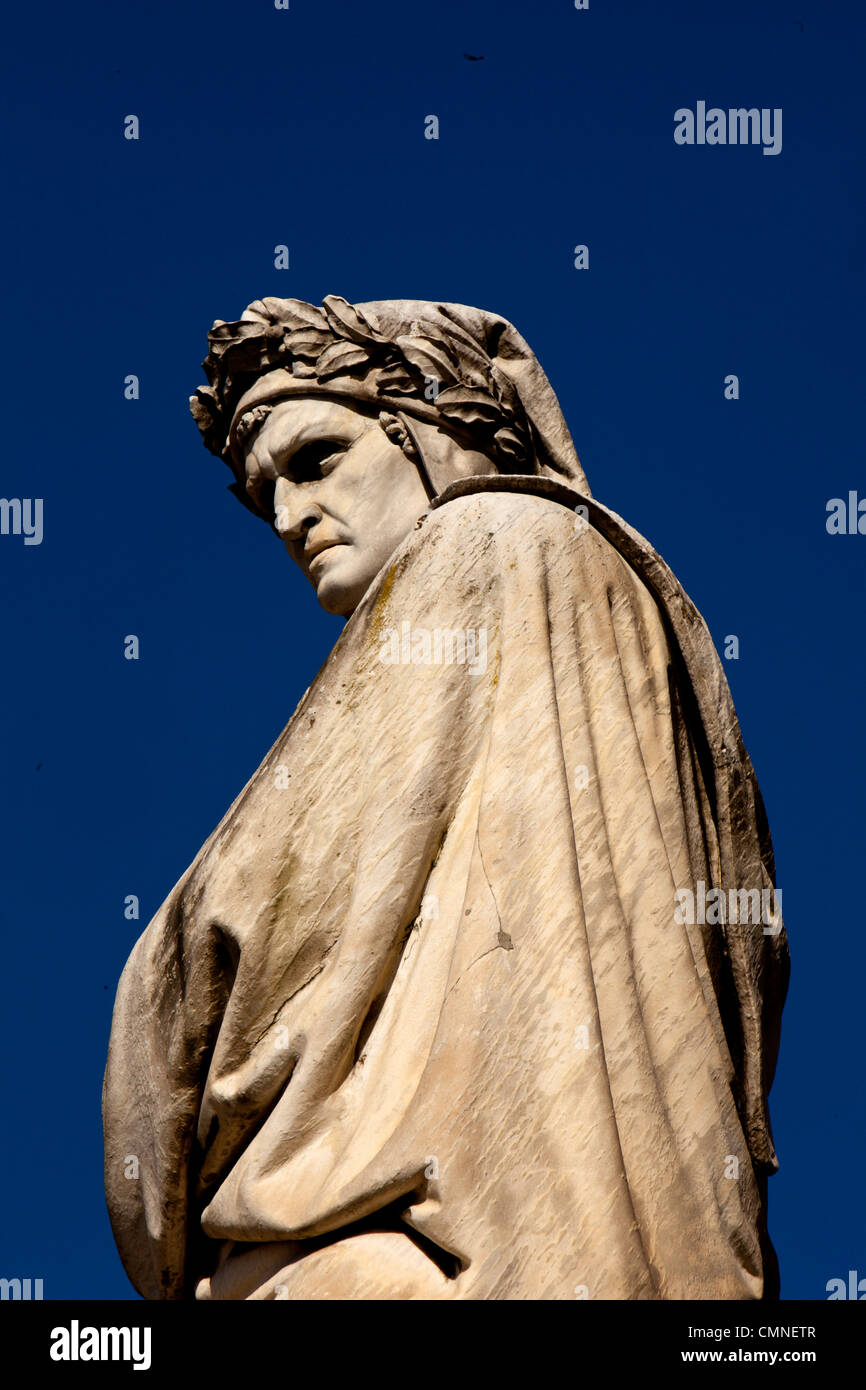 Statue of dante hi-res stock photography and images - Alamy