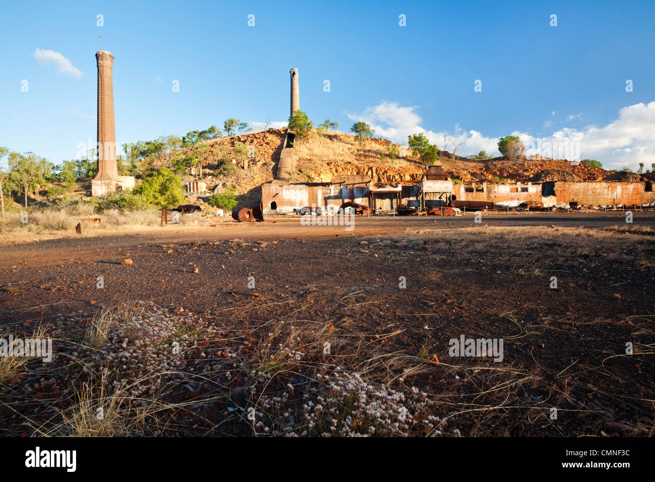 Rusting ruins of old Chillagoe smelter. Chillago, Queensland, Australia ... Rusting ruins of old Chillagoe smelter. Chillago, Queensland, Australia ...