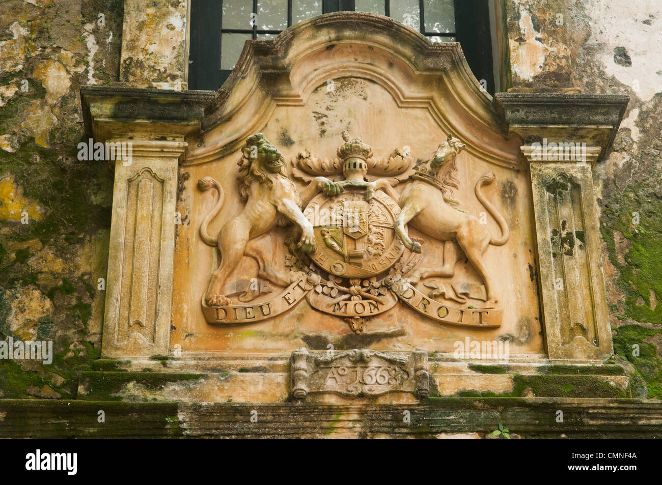 old Dutch colonial architecture in the UNESCO World Heritage Site of ...