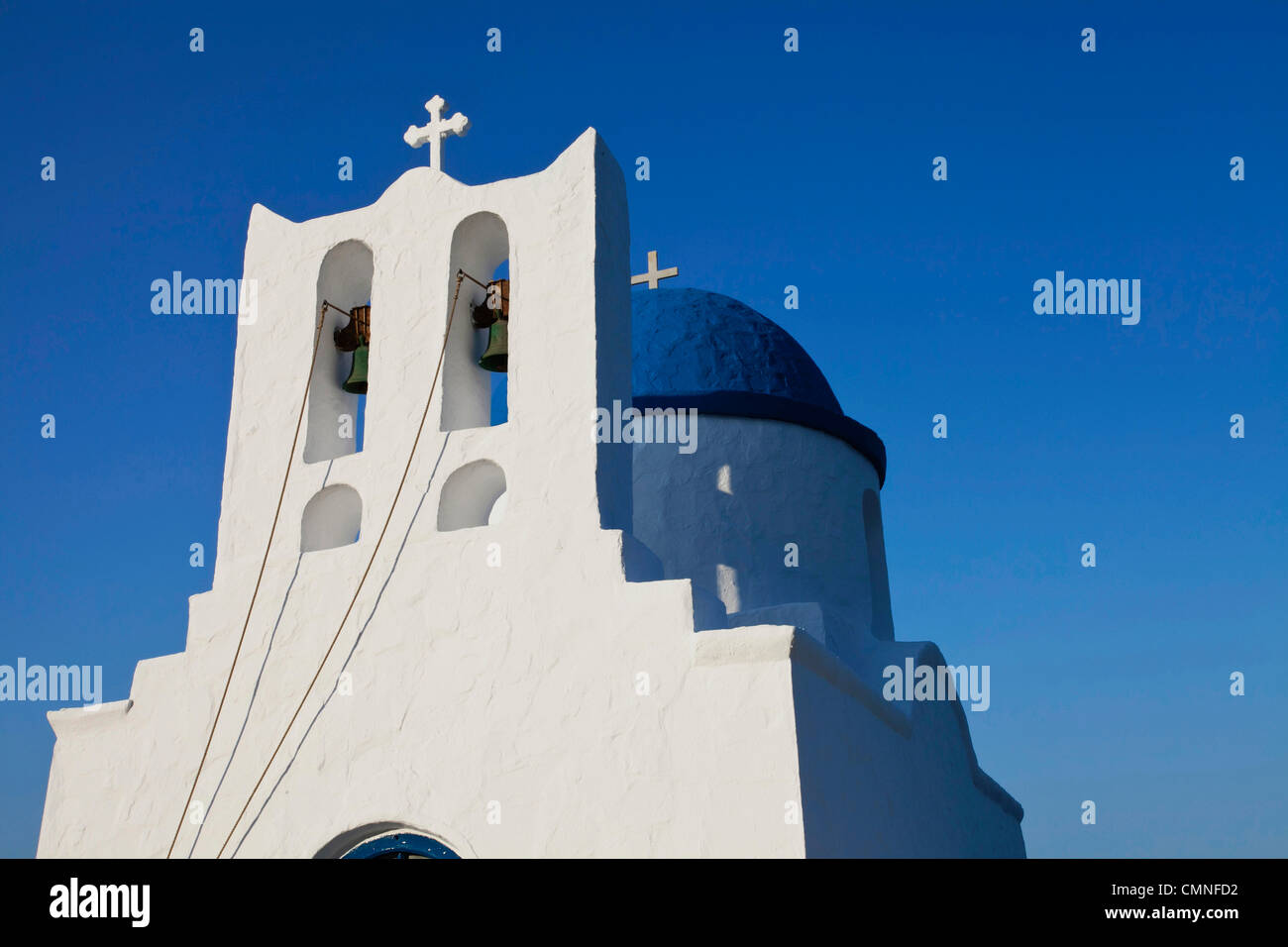 Islands Sifnos Island The Seven Martyrs a small white church with a ...