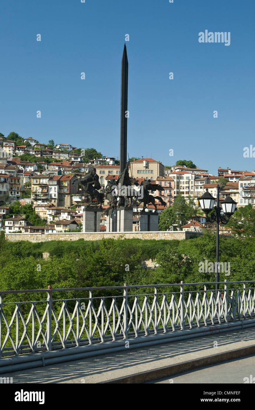 Veliko Tarnovo, historic town, well-known with its traditional ...