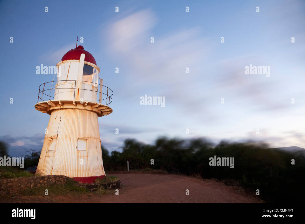 Cooktown Lighthouse at Grassy Hill Lookout. Cooktown, Queensland ...