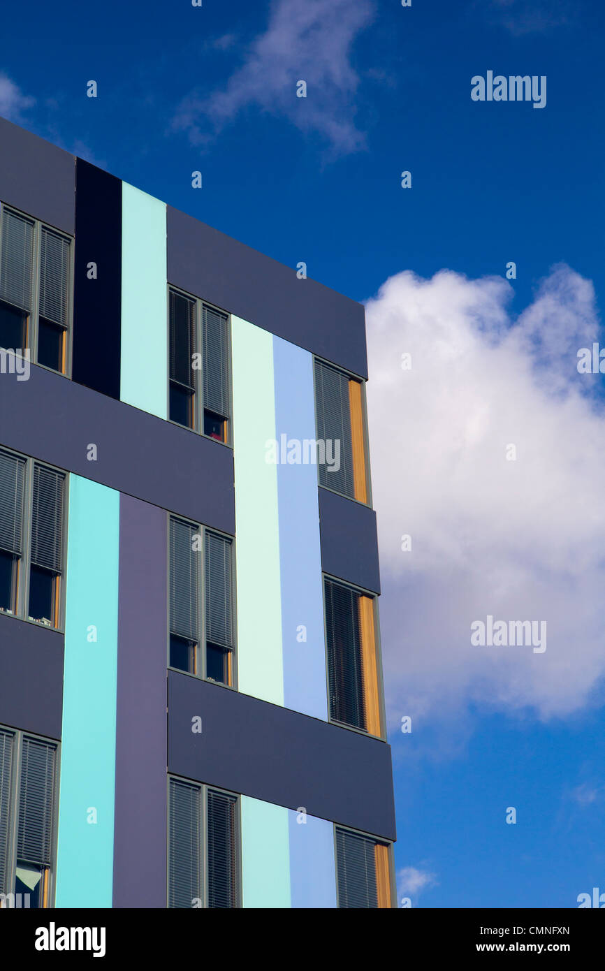 Modern UK buildings belonging to the University of Sheffield South ...