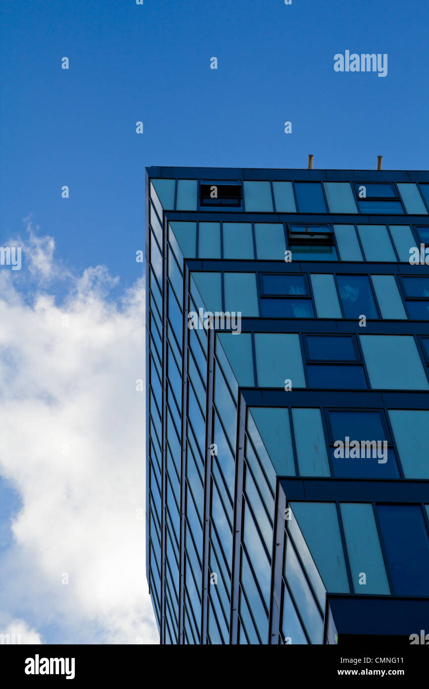 Modern UK buildings in Sheffield city center South Yorkshire England ...