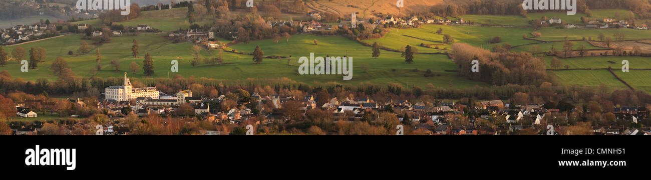 Ebley Mill and its surrounding area, Stroud, Gloucestershire, UK Stock ...