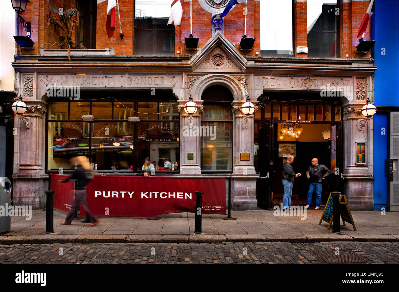 Purty Kitchen, Dublin bar Stock Photo - Alamy