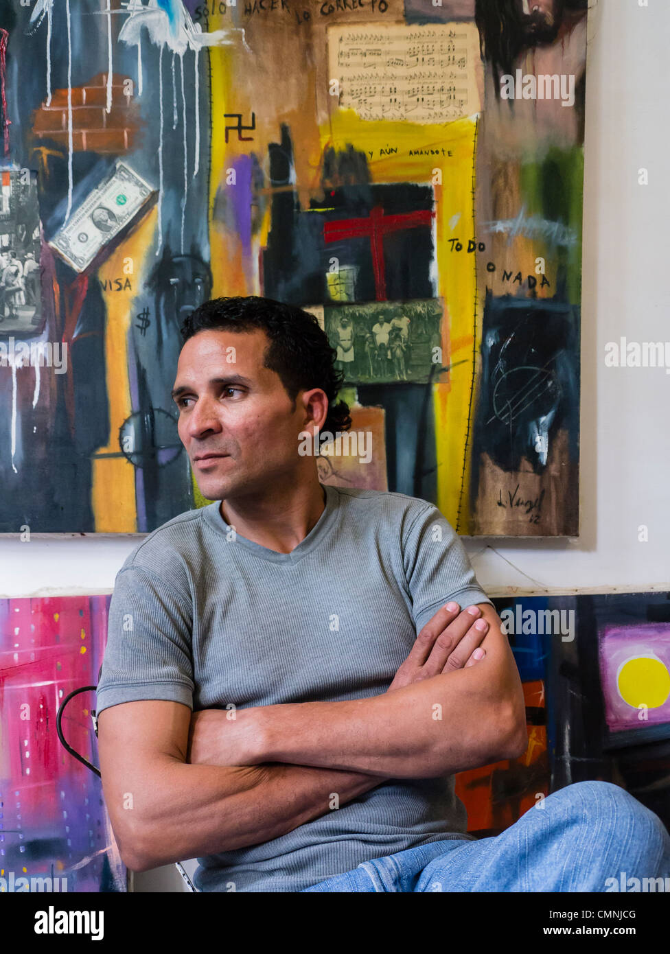 Cuban painter hi-res stock photography and images - Alamy